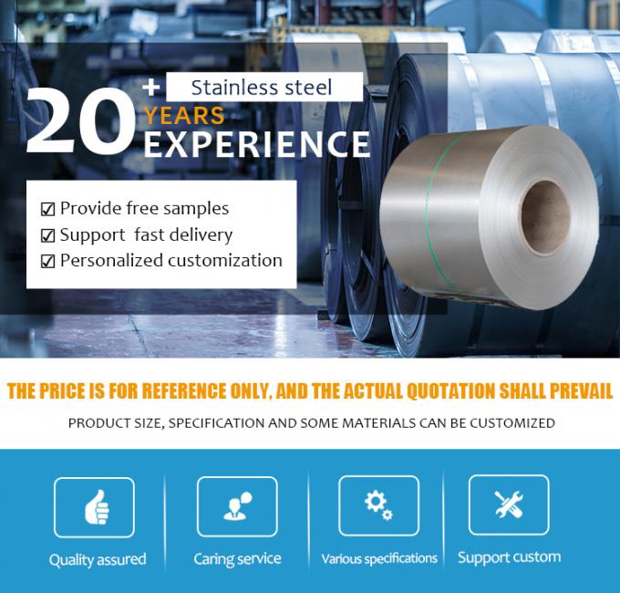 Mill Edge Hot Rolled Stainless Steel Coil 100mm - 2500mm Width