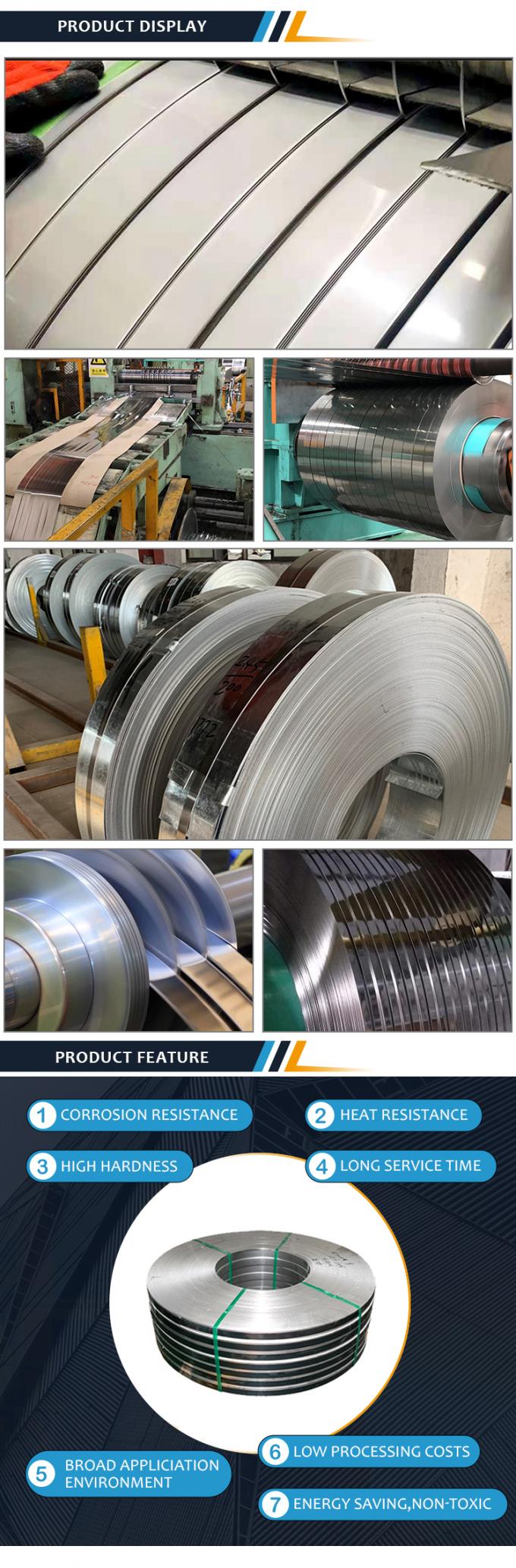 2b Surface 0.3mm Thickness Cold Rolled Steel Strip 304 316